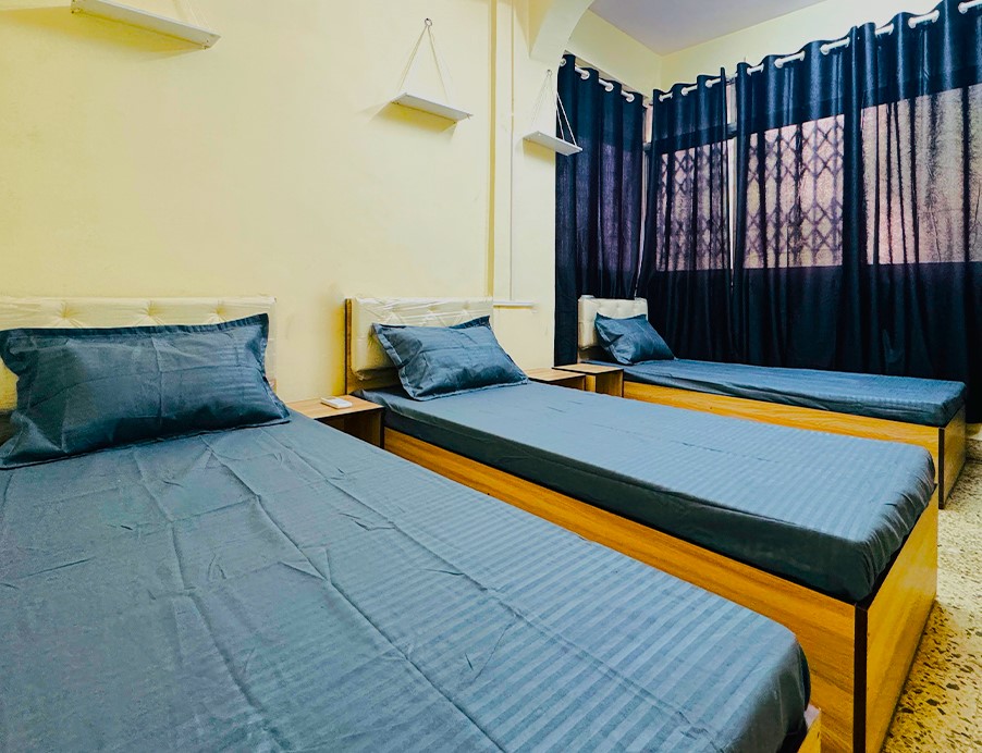 2.5 BHK Apartment for Rent for Boys in Kalina, BKC, Mumbai at GetSetHome | PRT831